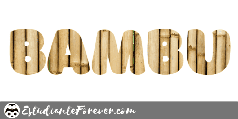 Cómo Hacer Letras Con Efecto De Bambú - estudianteforever.com