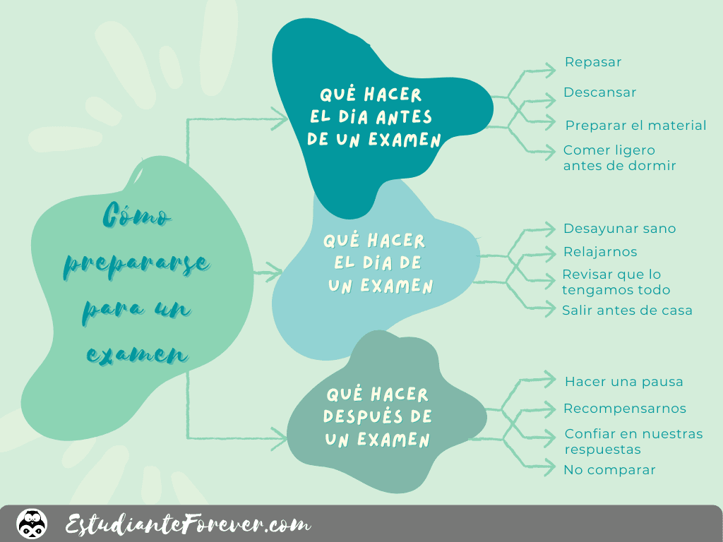 ¿Cómo Hay Que Prepararse Para Un Examen? - estudianteforever.com