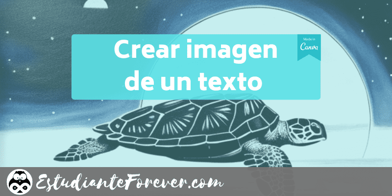 ¿Cómo Crear Una Imagen A Partir De Un Texto En Canva ...