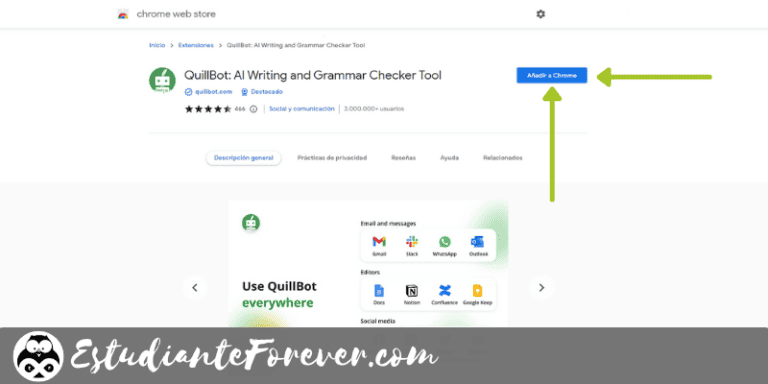 Descargar Extensión De QuillBot De Google Chrome - estudianteforever.com
