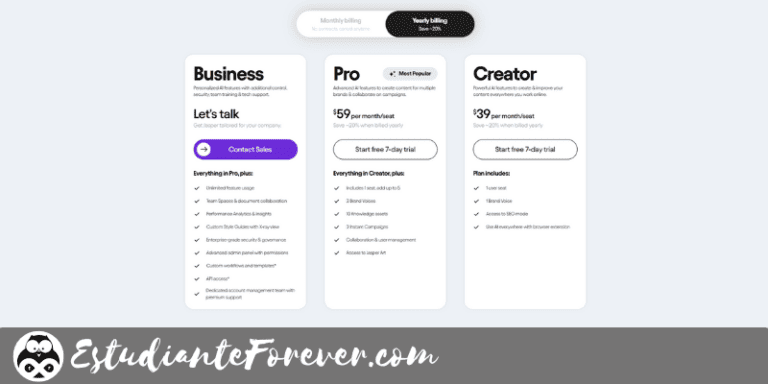 Todo Lo Que Necesitas Saber Sobre Jasper AI - estudianteforever.com