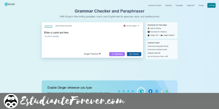 Mejores AI Grammar Spelling Checkers En Inglés - estudianteforever.com